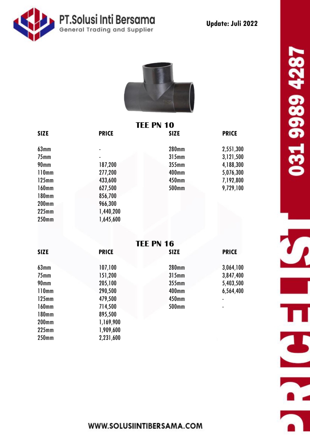 Supplier Fitting|Sambungan HDPE Electro Fusion | Salatiga - PT Solusi ...